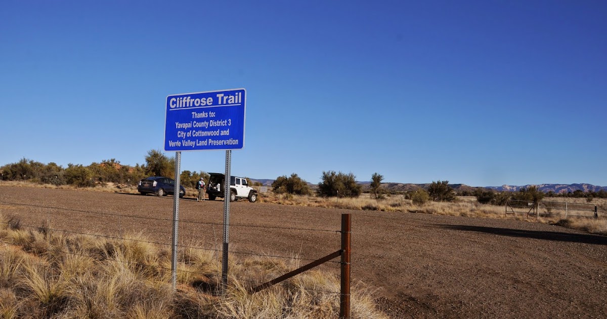 Arizona Hiking: CLIFFROSE TRAILHEAD