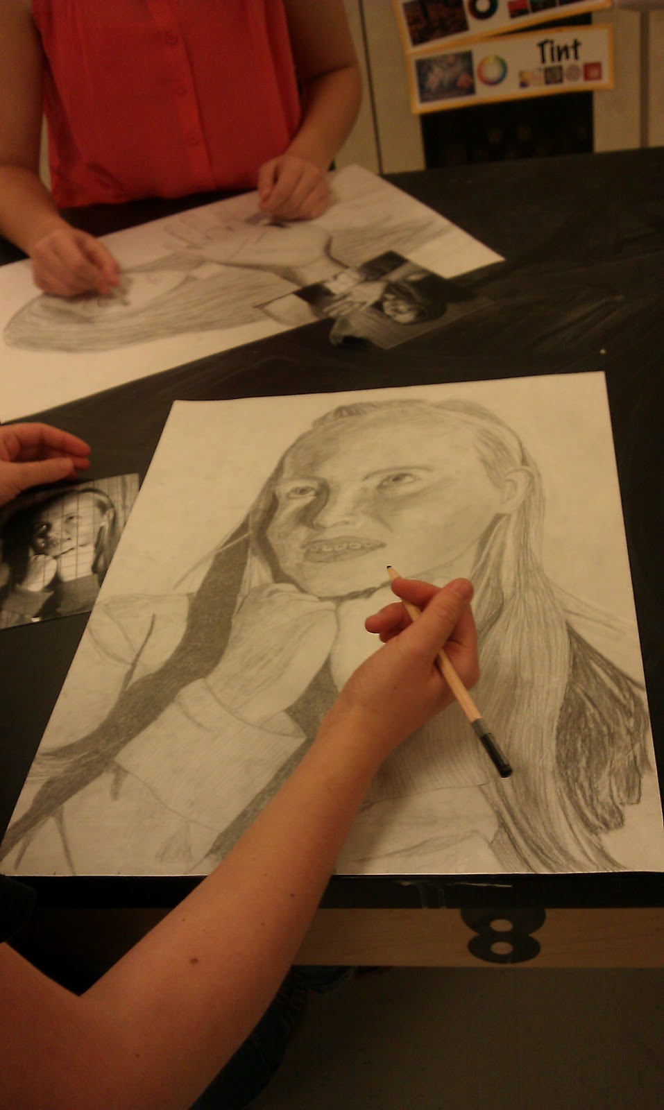 Art with Mrs. Kennedy: 8th Grade Drawing- Self-Portrait