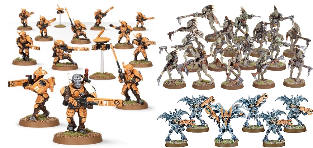 Trojan Points: Some toughts about multi-species sci-fi miniatures armies...