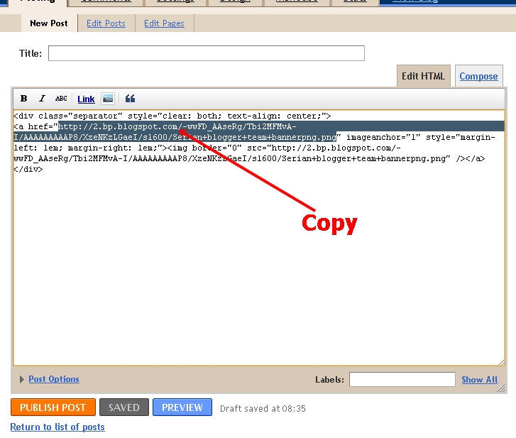 Welcome To Doctor Mobile Team Serian: Tutorial Banner Code