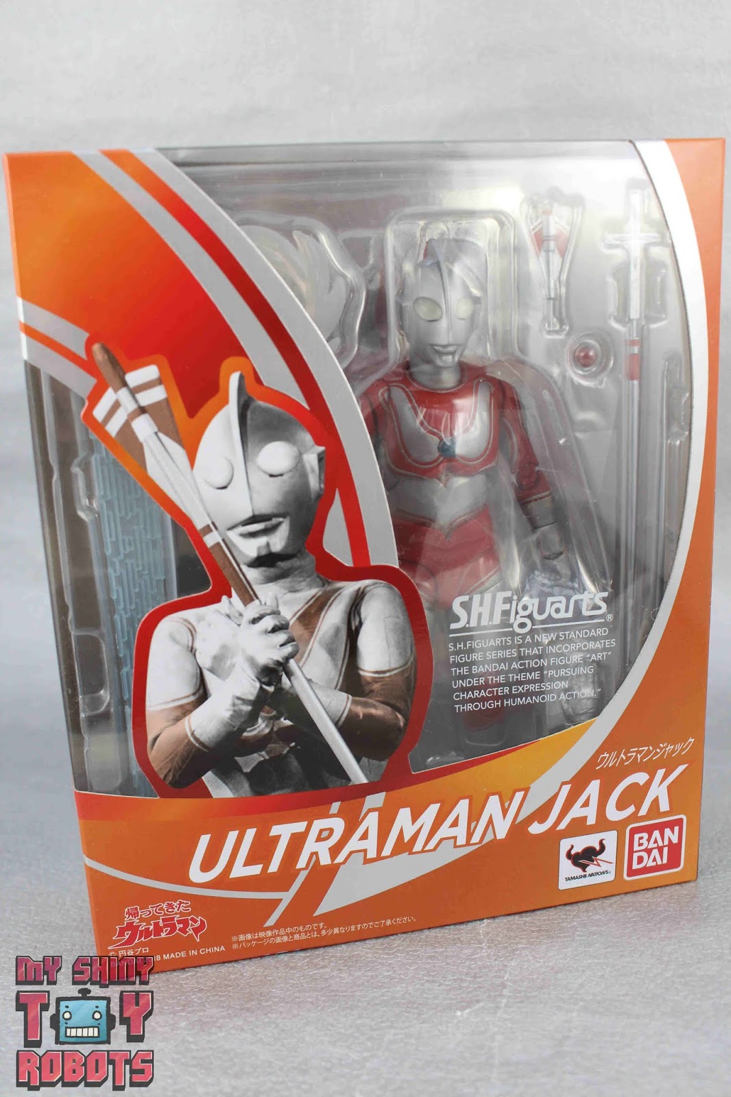 My Shiny Toy Robots: Toybox REVIEW: S.H. Figuarts Ultraman Jack