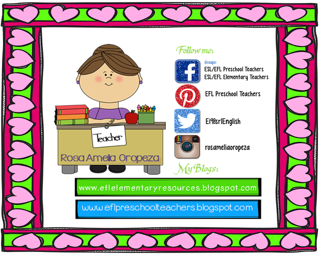 EFL Elementary Teachers: Valentine´s Day Ideas for Elementary ELL