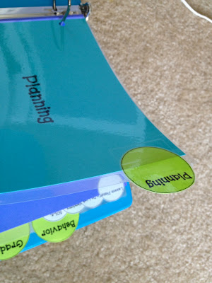 Mrs. Zopp's Class: How to Make a Teacher Binder