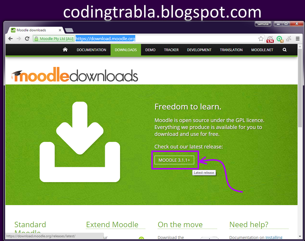 Codingtrabla Install Moodle 3 1 1 With Postgresql 9 5 4