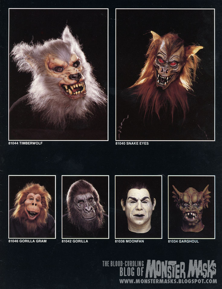 1991 Don Post Studios Catalog | Blood Curdling Blog of Monster Masks
