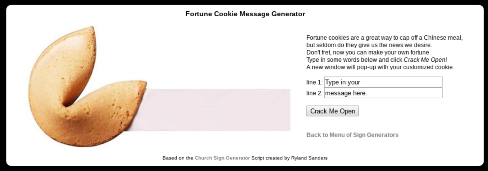 Online Course Lady Writing Laboratory Fortune Cookie Message Generator online-course-lady-writing-laboratory-fortune-cookie-message-generator
