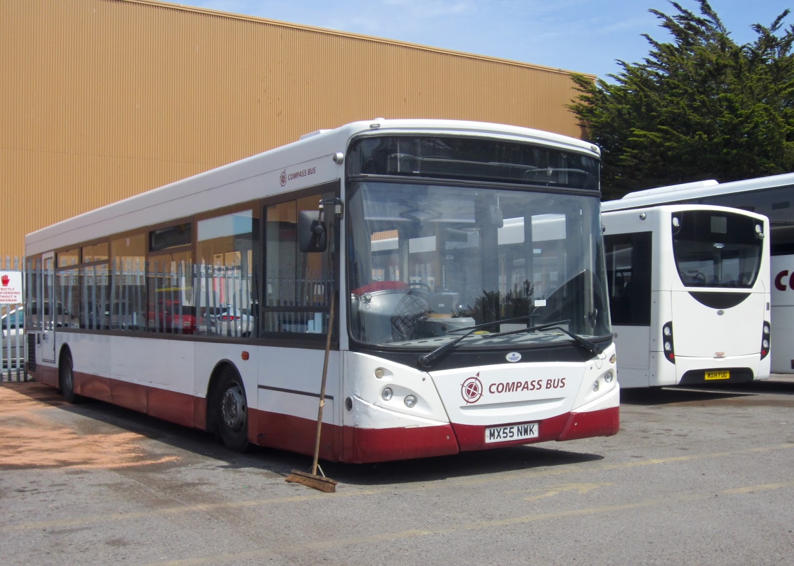 East Norfolk (& East Suffolk) Bus Blog: Compass Bus Depot Visit