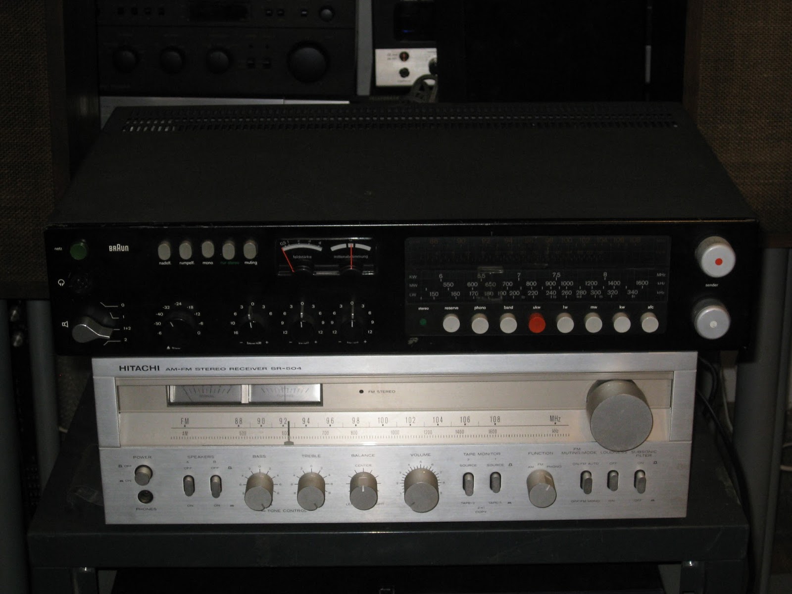 Infrequent Sound [sex.tex] technology: Braun CES 1020 Pre-amp Reciever ...