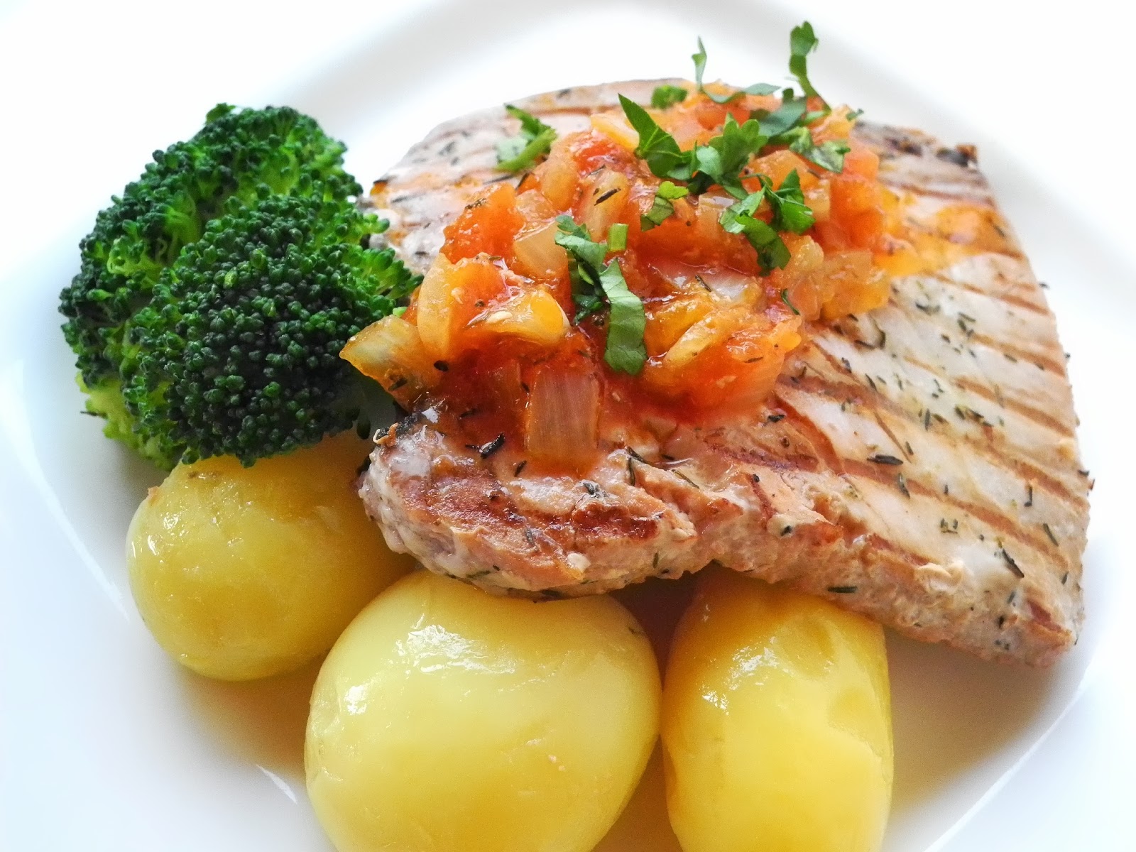 O Meu Tempero: Bife De Atum Grelhado