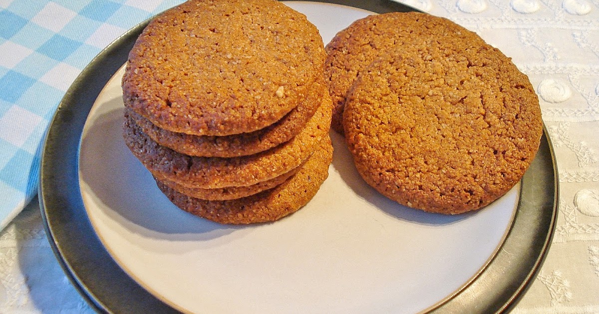 Grain Free Ginger Snaps GF SCD | Gluten Free SCD and Veggie