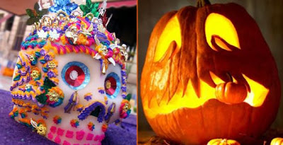 Rocío... y Algo Más: Día de Muertos vs Halloween: El origen de ambas ...