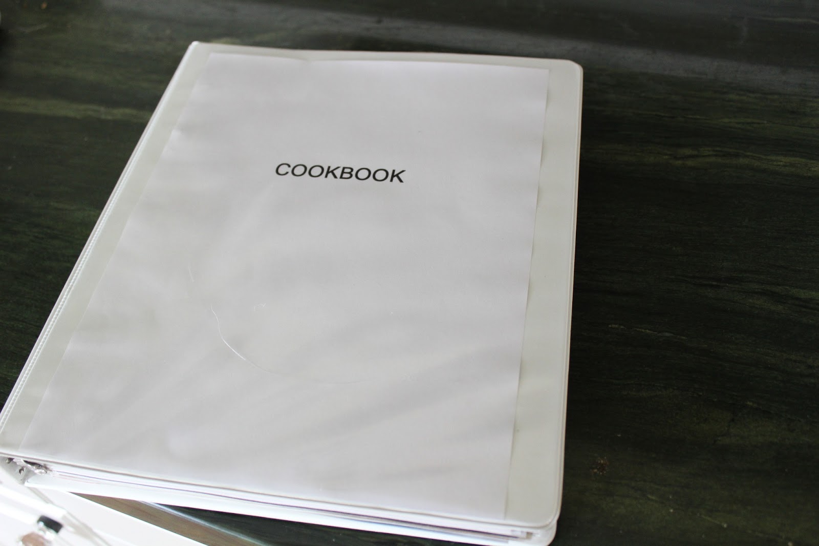 Recipe Tear Sheet Cookbook