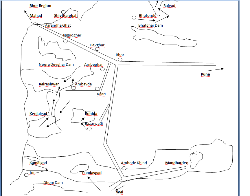 On the Edge of Sahyadris: Useful Maps for treks