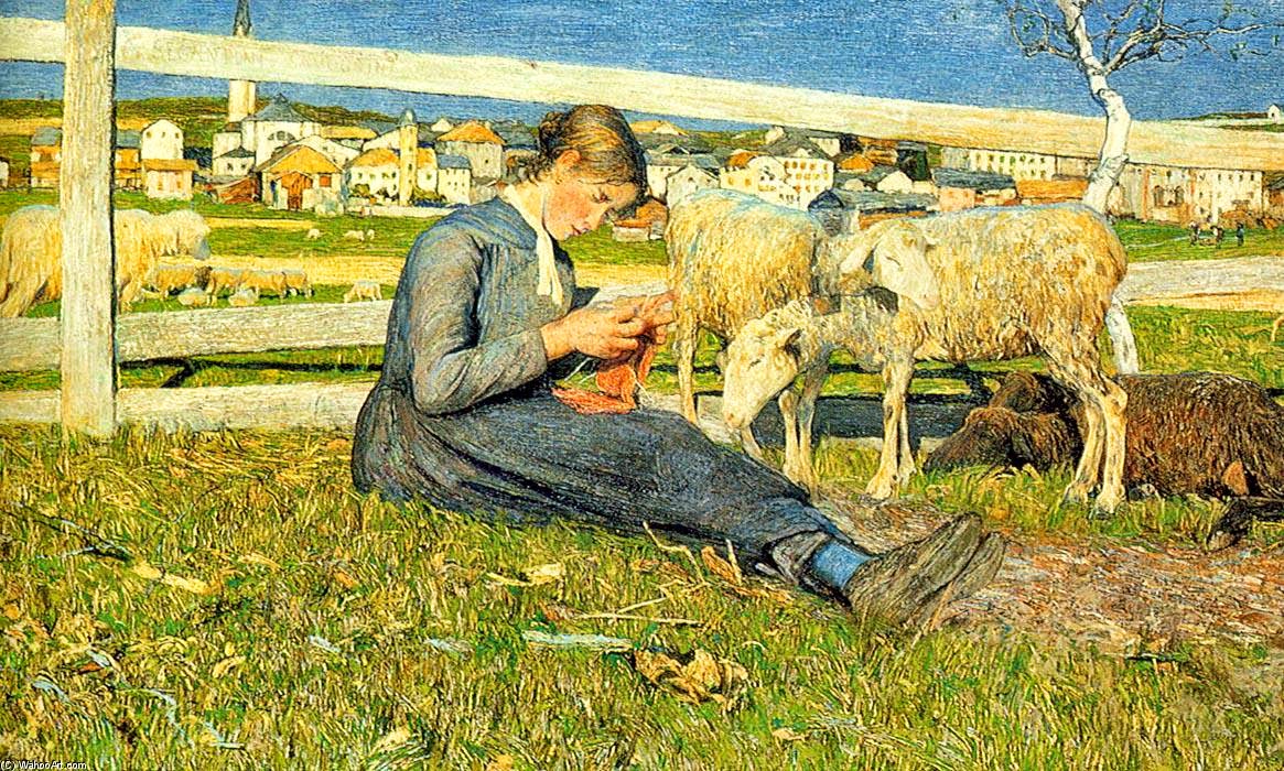 Giovanni Segantini ~ Italian Divisionism/Neo-Impressionism | Tutt'Art ...