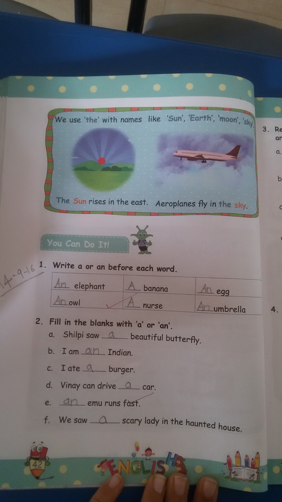 Grade-2 Podar International School, Gandhingar: Class 2A,2B&2C. Eng ...