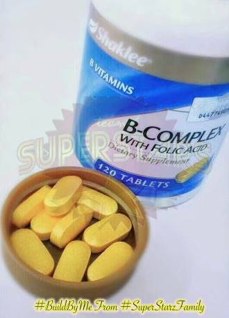 B-COMPLEX SHAKLEE : Vitamin B Lengkap dengan Asid Folik