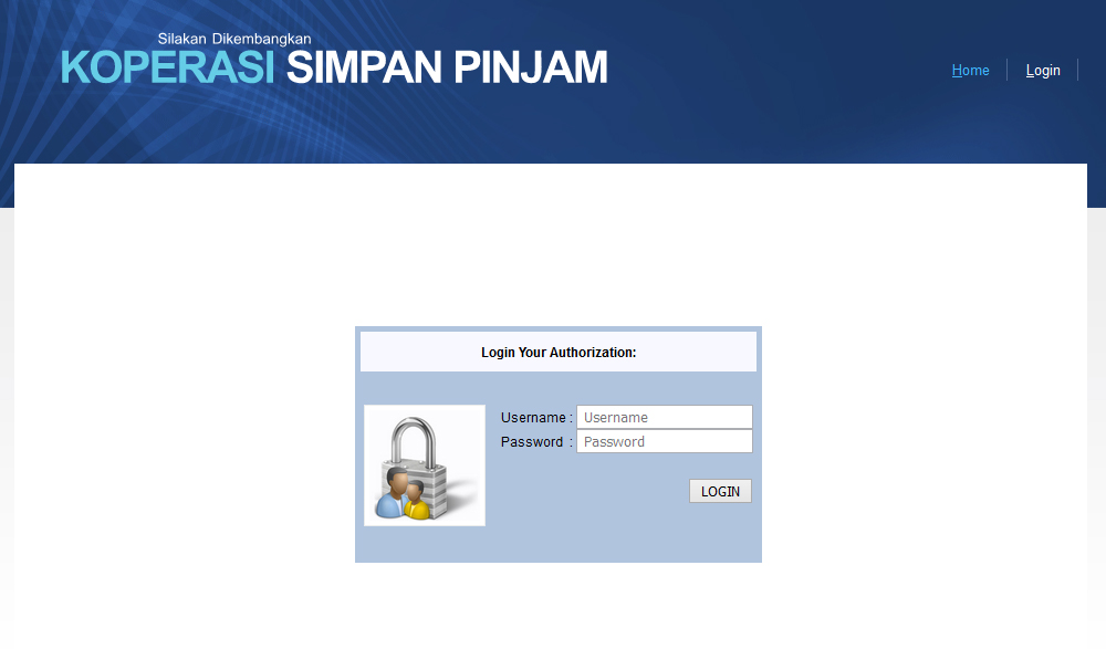 Aplikasi Koperasi Simpan Pinjam Berbasis WEB | Andriyan Blog
