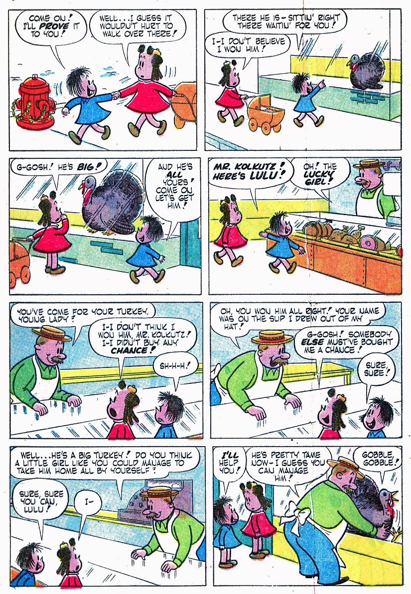 The Big Blog of Kids’ Comics!: "Lucky Lulu!" Stanley and Tripp - 1950
