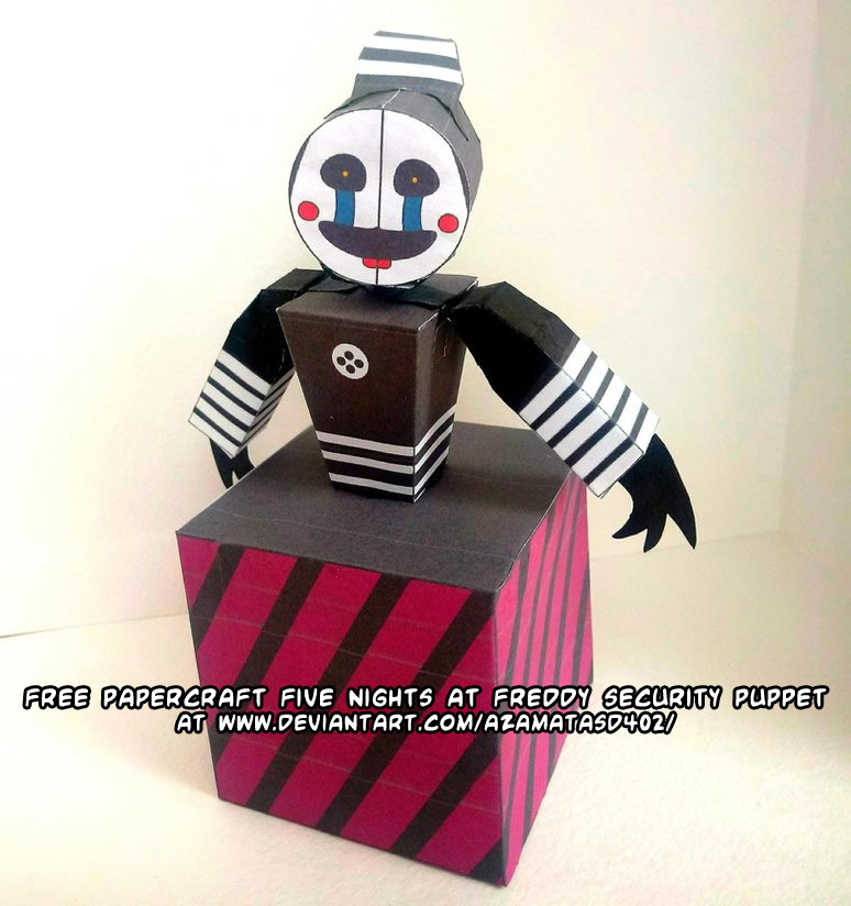 Five Nights At Freddy's Puppet Papercraft at Floyd Holley blog