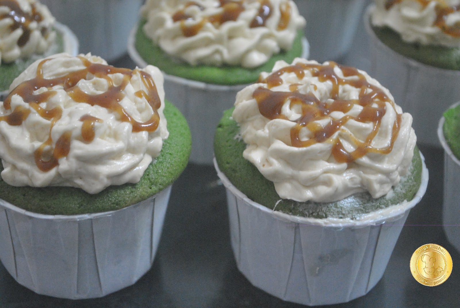 PATYSKITCHEN: PANDAN GULA MELAKA CUPCAKE