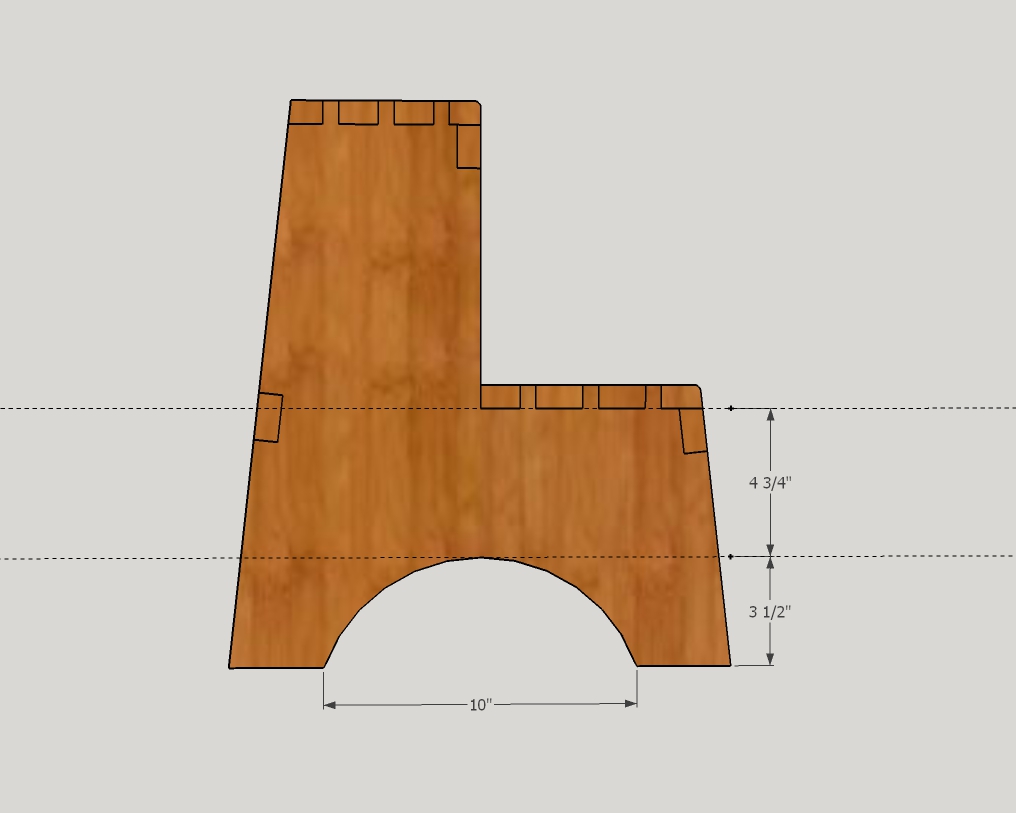 Woodworking in a Tiny Shop: Shaker Two Step Stool, Part 1: Design ...