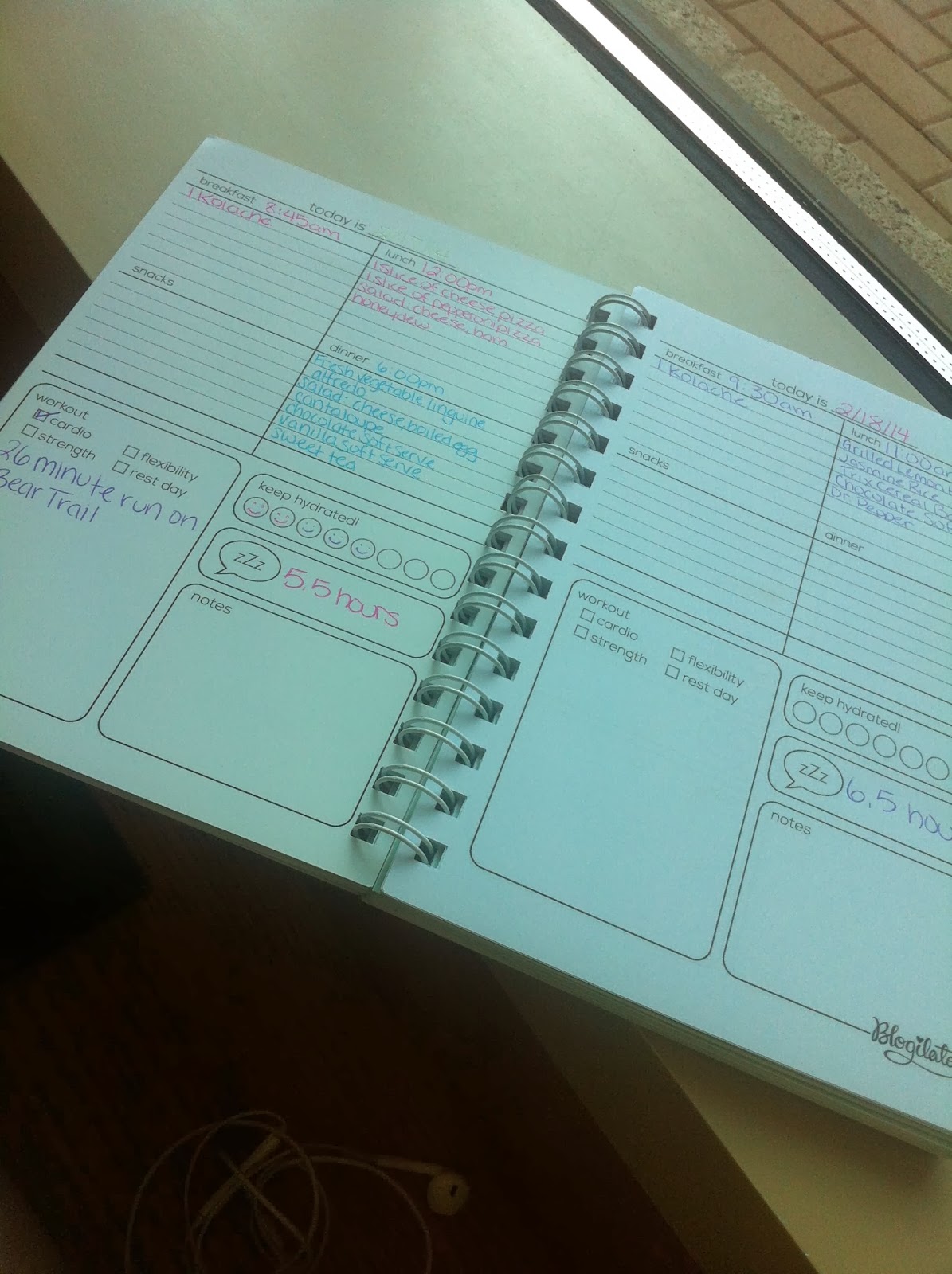 Girl in a Fantasyland: Blogilates Fit Journal: Week 1