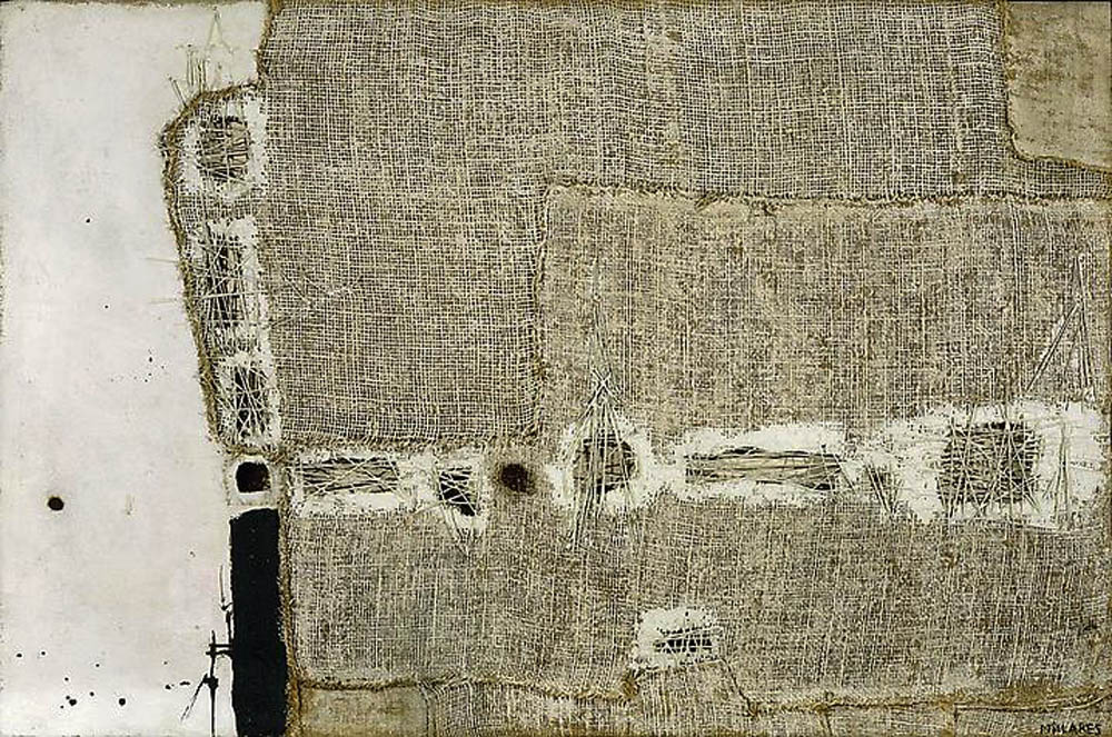 By @ZonArquitectur: Manolo Millares #Arte #Pintura