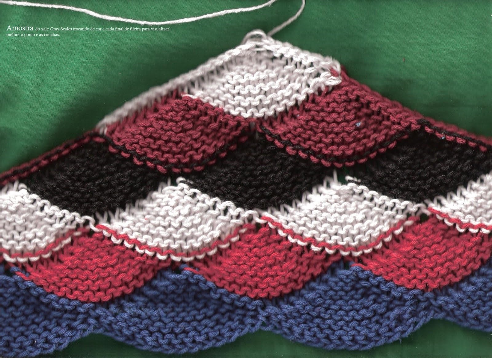 Crochet Shawl | Entrelac Tunisian Patterns