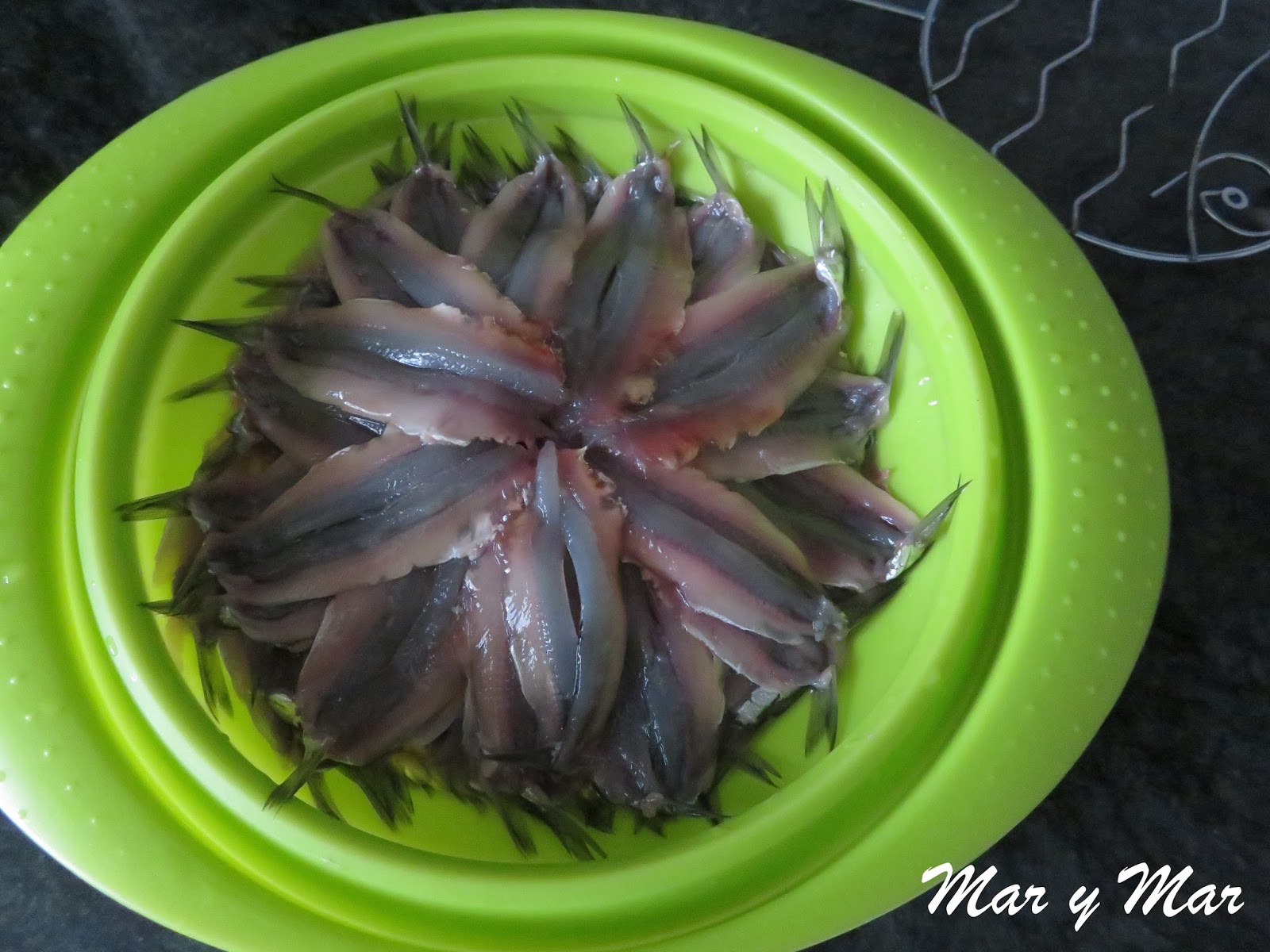 MAR Y MAR : BOQUERONES (BOCARTES) EN VINAGRE