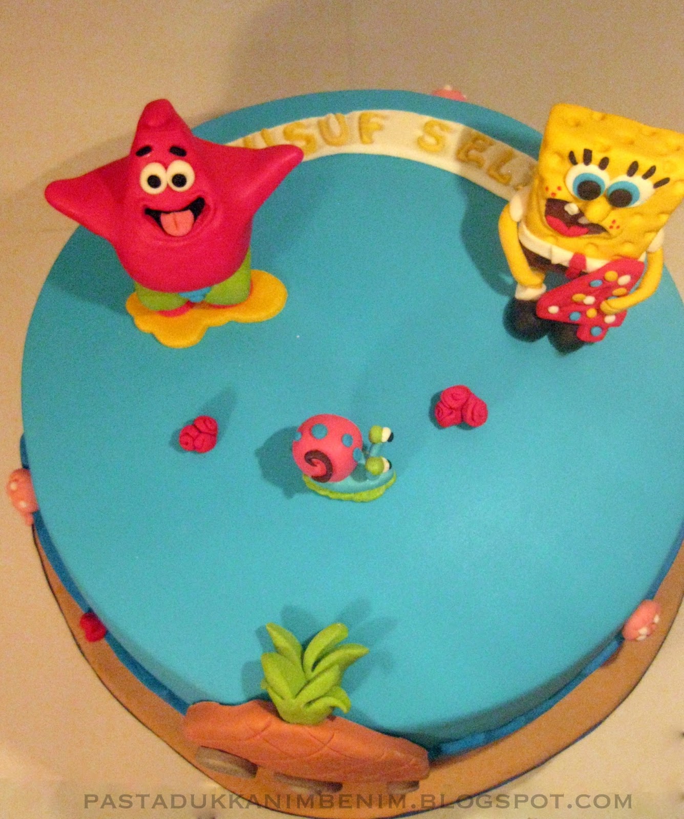 Pasta Dükkanım: Sünger BoB (SpongeBob) Pasta
