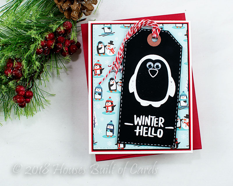 Houses Built of Cards: Winter Hello - Simon Says Stamp January Card Kit