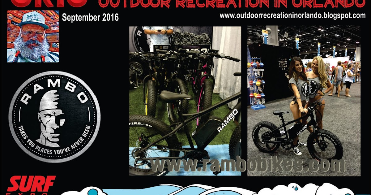 Outdoor Recreation In Orlando: Rambo Fat Tire Electric Hunting Bikes