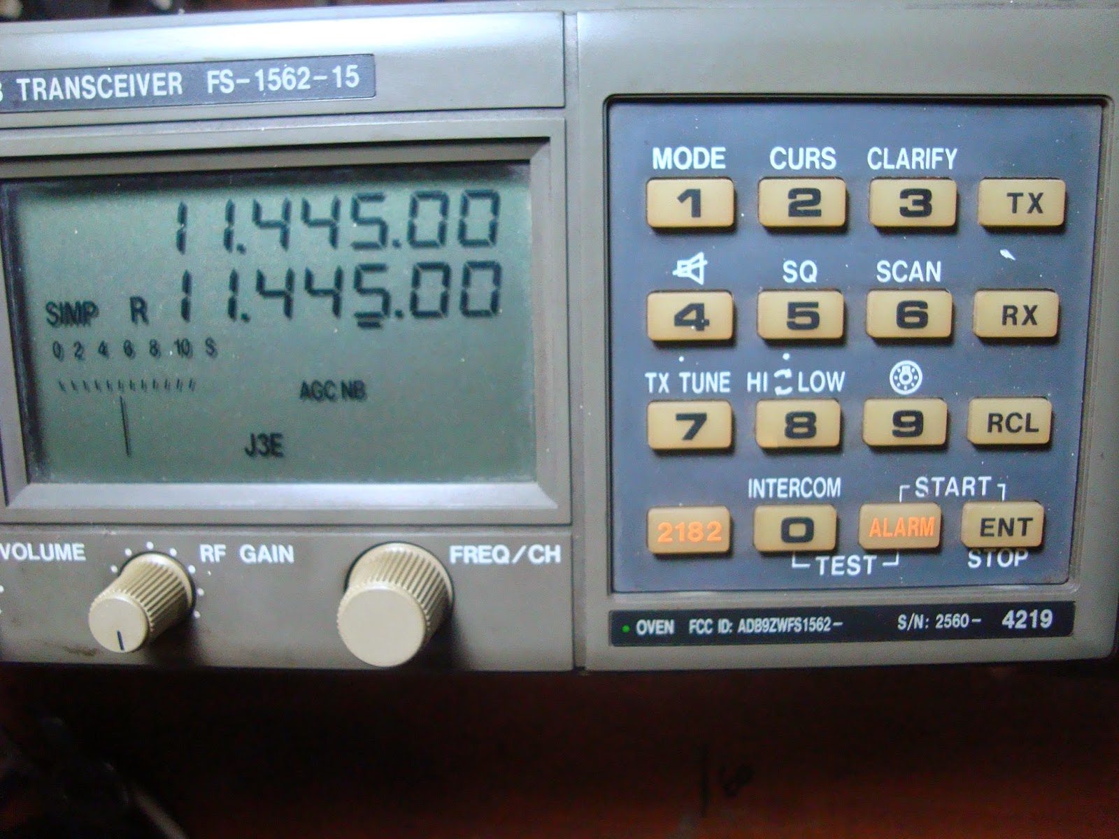 RADIO SELLER: Furuno FS 1562-15 HF Professional Transceiver (SOLD)