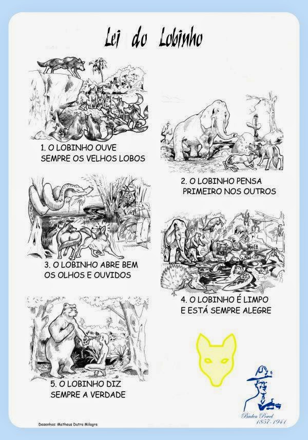 ALCATEIA LOBO GUARÁ: Lei do Lobinho