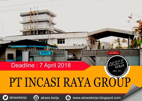 Lowongan Kerja PT Incasi Raya Group Padang - Akses Kerja