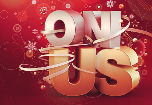 43 Stunning 3D Typography Examples | Mow Design | Graphic Design Blog