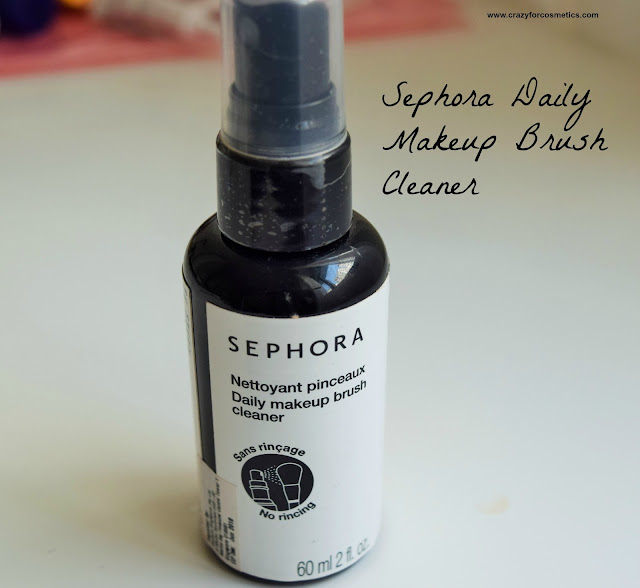 Sephora Daily Makeup Brush Cleaner Review | Crazy for Cosmetics- A ...