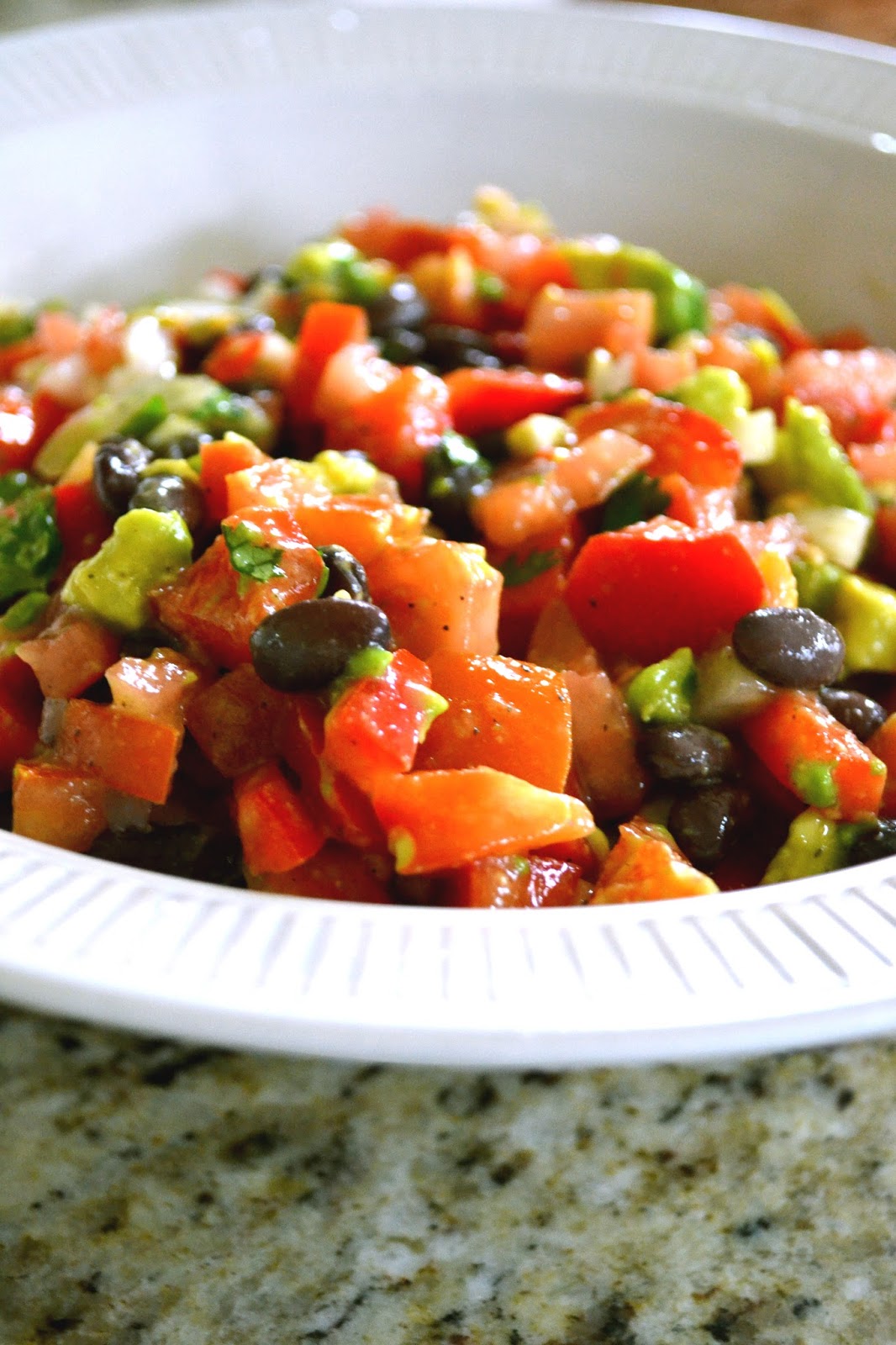 Honey Kissed Kitchen: Salsa Salad Stuff