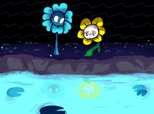 Undertale: AU - Echo the Flower ~ Handlarz Iluzji