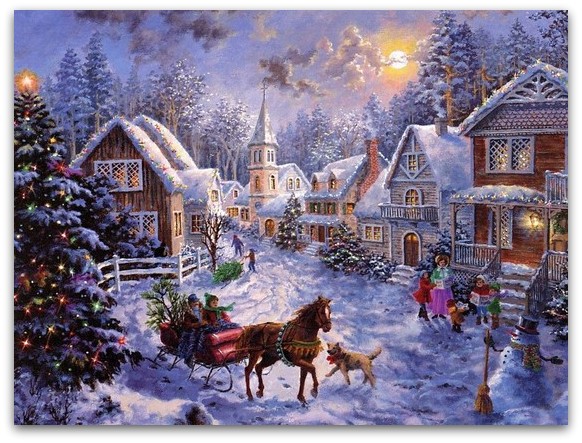 Vintage Christmas Posters