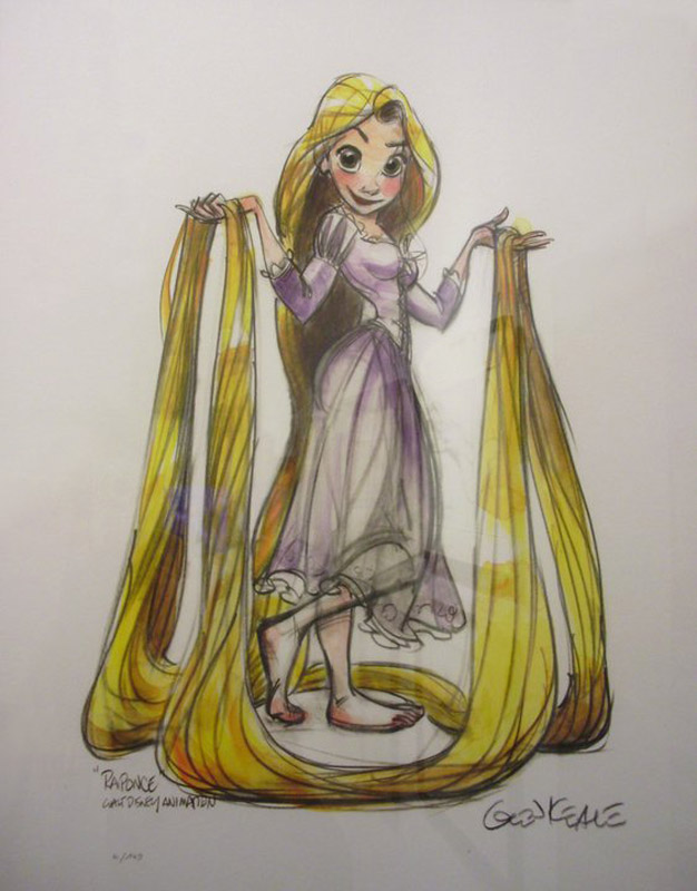 Living Lines Library: Tangled (2010) - Character: Rapunzel