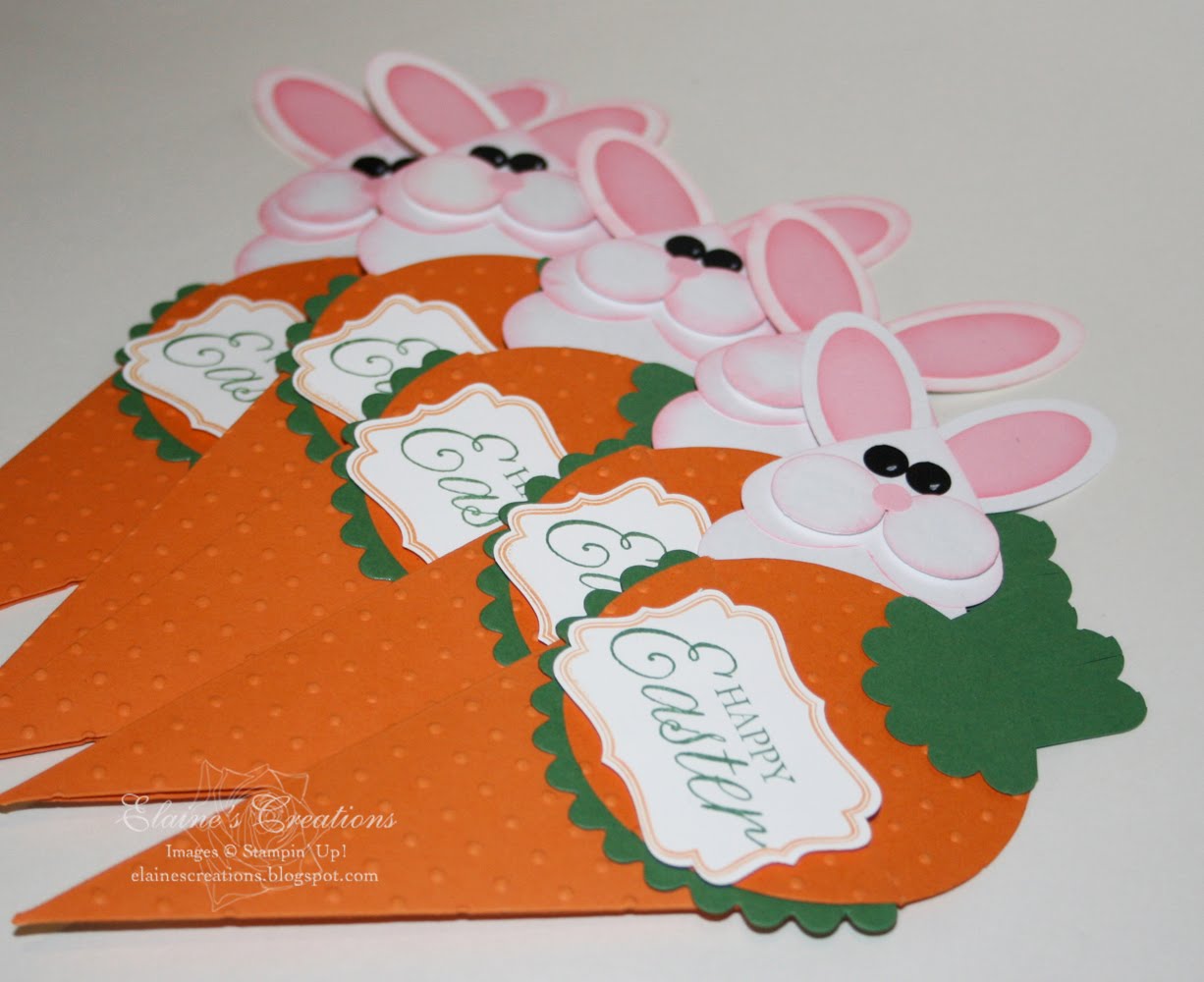 Elaine's Creations: Easter Bunny Carrots