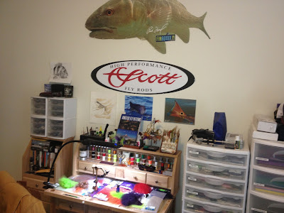 Fire Fly Fisherman: Fishing Room / Fly Tying Room