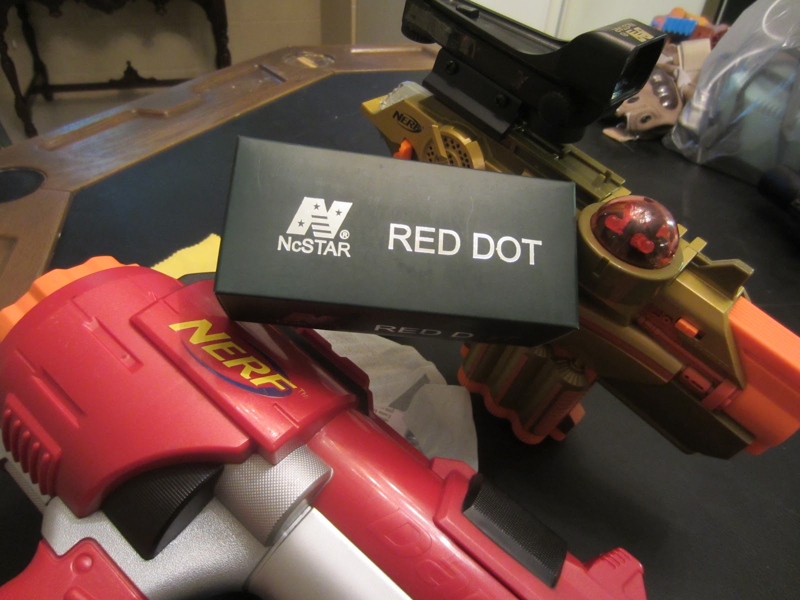 Tactical Tag: NcSTAR Sight for Nerf or Laser Tag