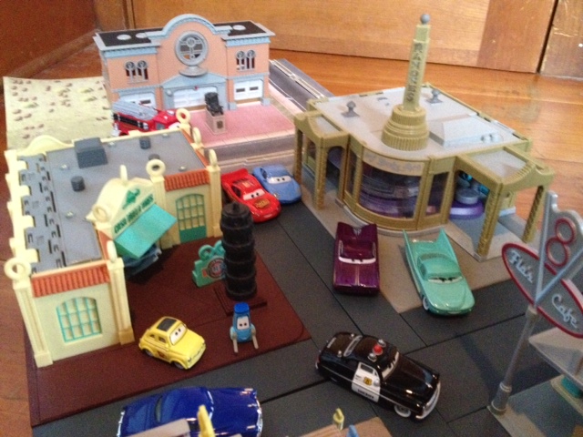 Dan the Pixar Fan: Cars: Courthouse Playset