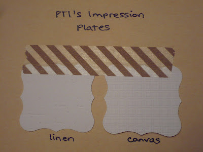 cards by cara: Papertrey's Impression Plates - samples and extra techniques