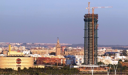 Torre Sevilla | César Pelli | Descripción + Fotos + Planos