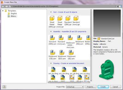 Template Autodesk Inventor 2014 | Tegal Jambu