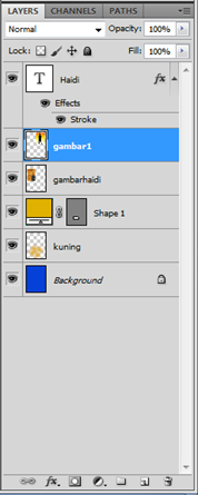 Desain Grafis & Sistem Komputer: Jenis Jenis Layer & Pallet Pada Photoshop