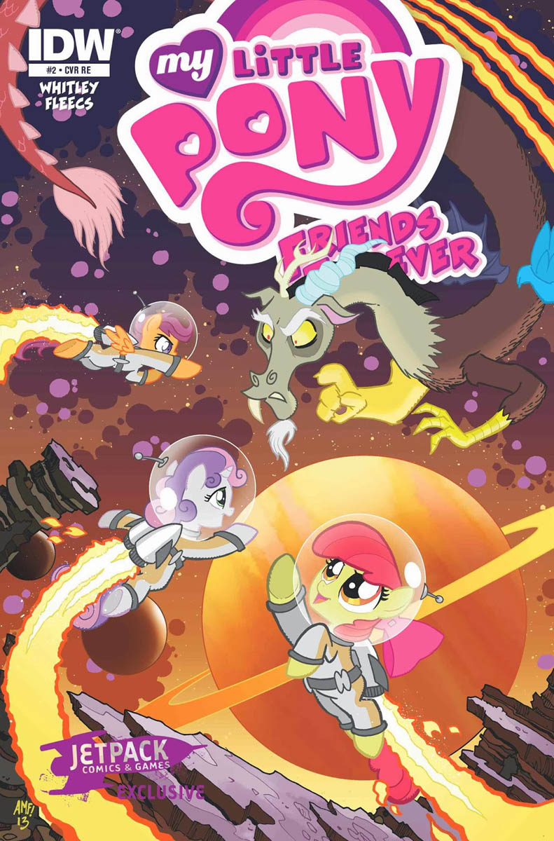 MLP Jetpack Comic Covers | MLP Merch